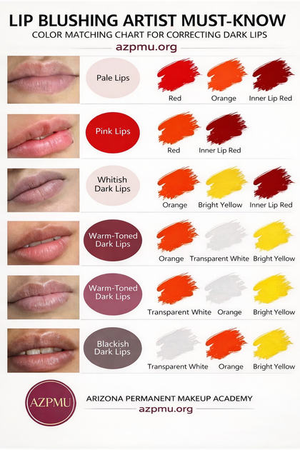 LIP BLUSH COLOR CORRECTION GUIDE – AZPMU